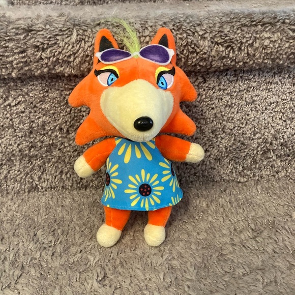 Toys | Audie Animal Crossing 8 Colorful Fox Plush Toy Nintendo Fan ...